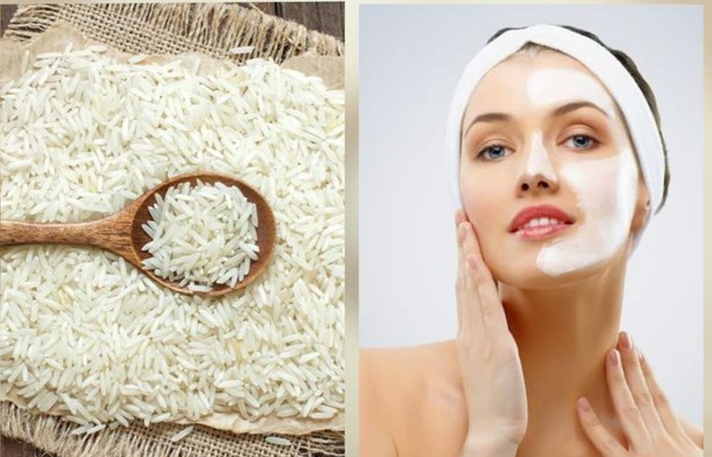 Rice will improve the face, every problem of the skin will be removed ...